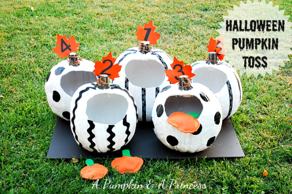 Pumpkin Toss Game