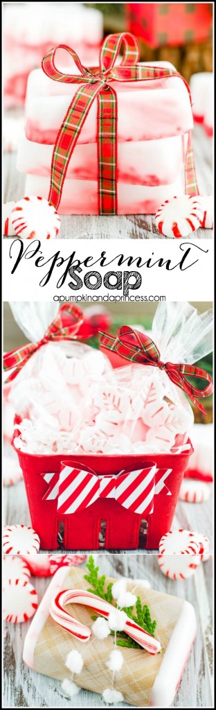 DIY Peppermint Soap - A Pumpkin And A Princess