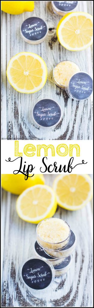 DIY Exfoliating Lemon Lip Scrub - A Pumpkin And A Princess