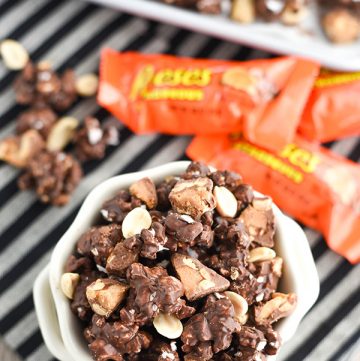 Reese's Chocolate Popcorn - A Pumpkin And A Princess