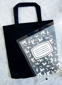 DIY Composition Book Tote Bag - A Pumpkin And A Princess