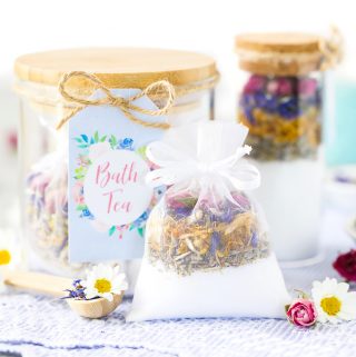 DIY Bath Tea - A Pumpkin And A Princess