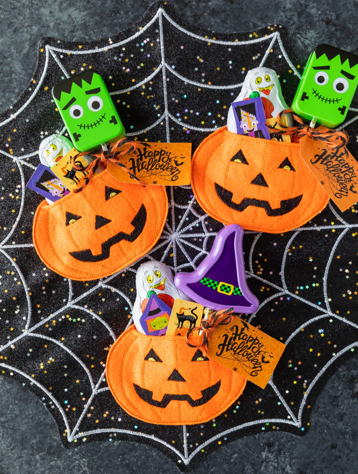 Pumpkin Treat Bags - A Pumpkin And A Princess